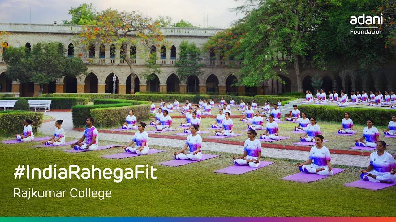 The royal Rajkumar College of Rajkot | #IndiaRahegaFit - YouTube