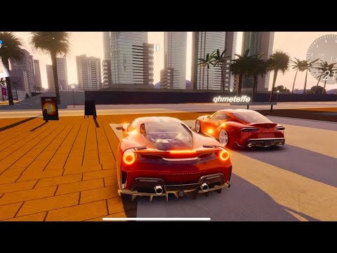 1200HP Ferrari F8 & Toyota Supra MK5 Drifting Session in SunsetCity Map ...
