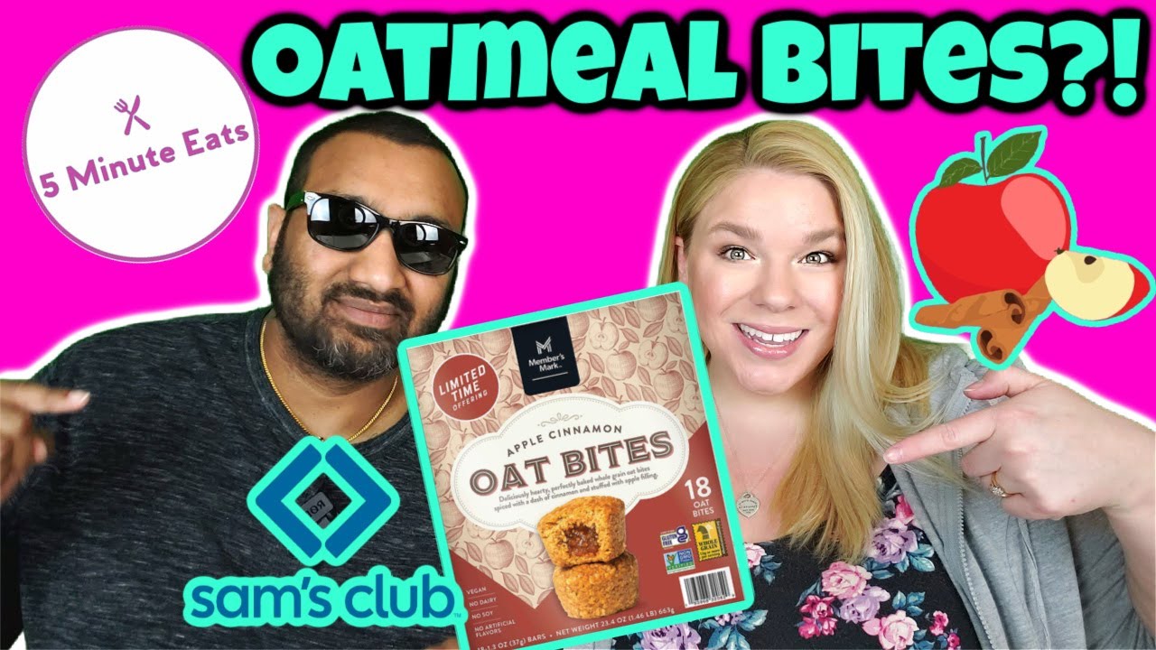 Sam's Club Member's Mark Apple Cinnamon Oat Bites Review - YouTube
