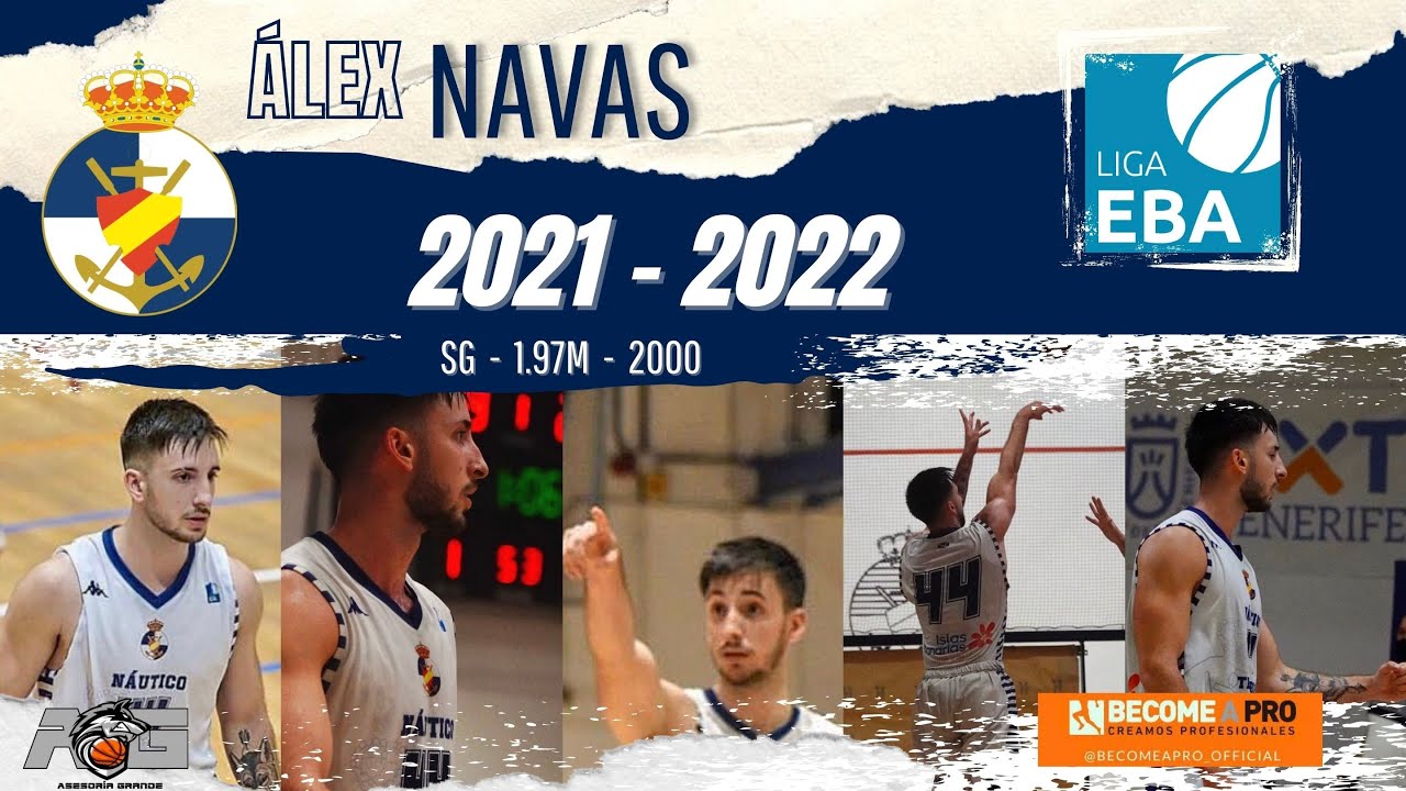 Álex Navas #44 - Liga EBA 21/22 - YouTube