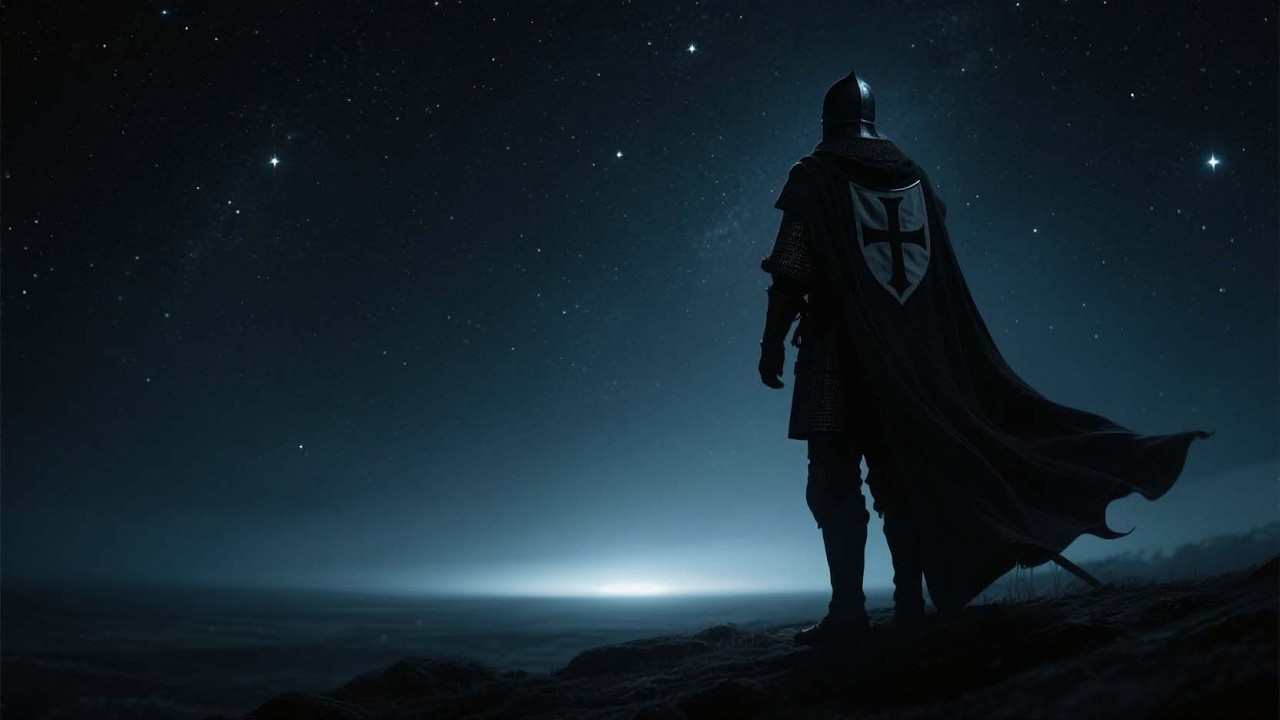 The powerful chanting of the Knights Templar and Hospitaller. Gregorian ...