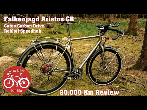 20000 km Review, Falkenjagd Aristos CR, Gates Carbon Drive, Rohloff Speed Hub