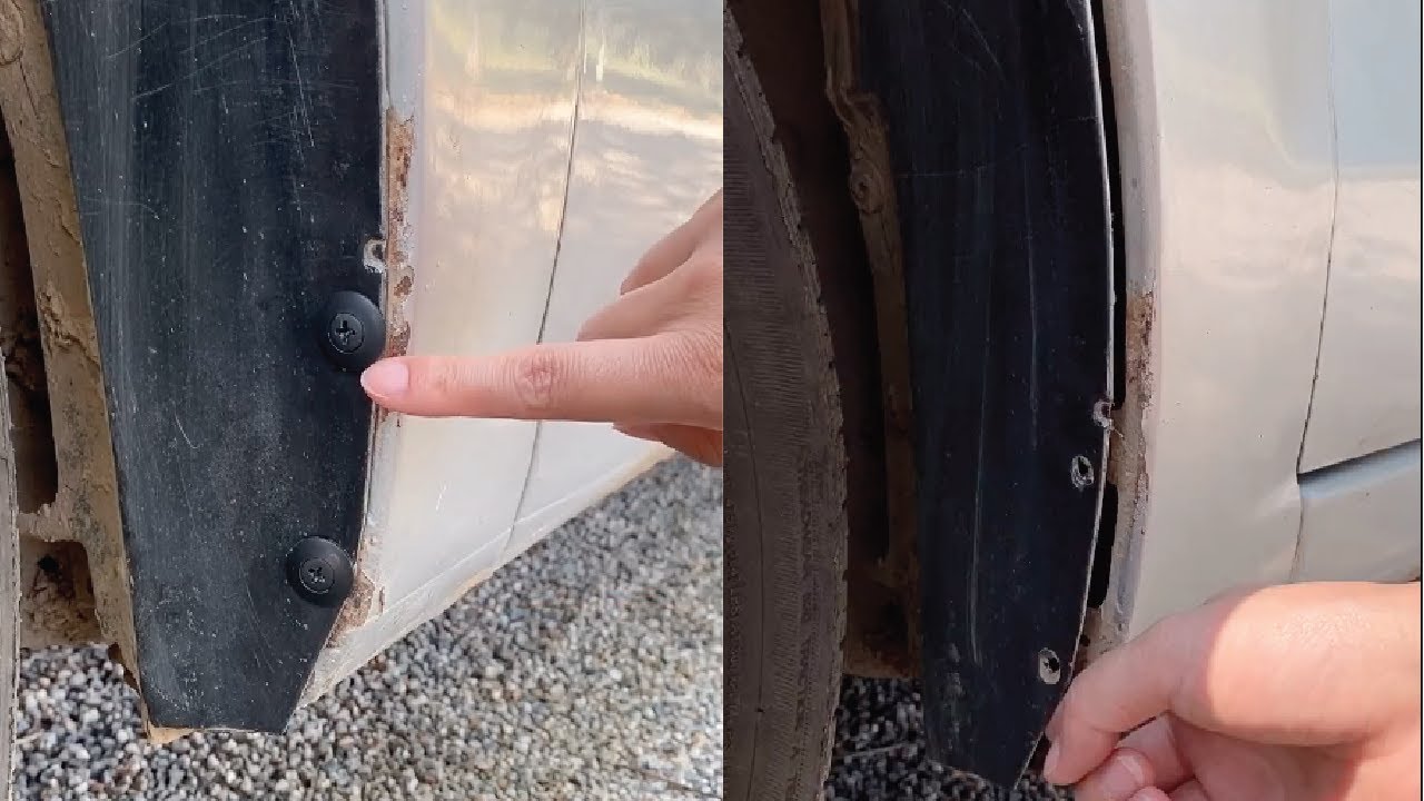 How to Use Universal Car Plastic Fender Fastener Clips? - YouTube
