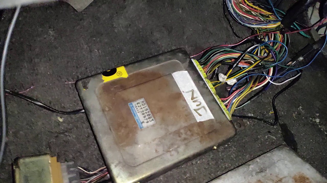 Mitsubishi 4G13 Engine use in testing of Mitsubishi 2083 ECU for GLXI ...