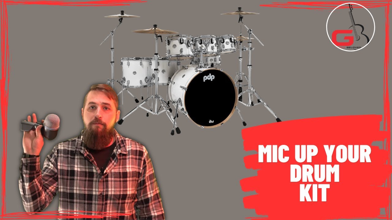 How to Create a Template for Drum Set-Up & Mic - YouTube