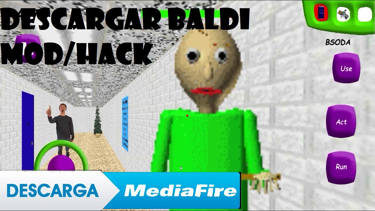 Como Descargar Baldi'S Basic's Mod/Hack - YouTube