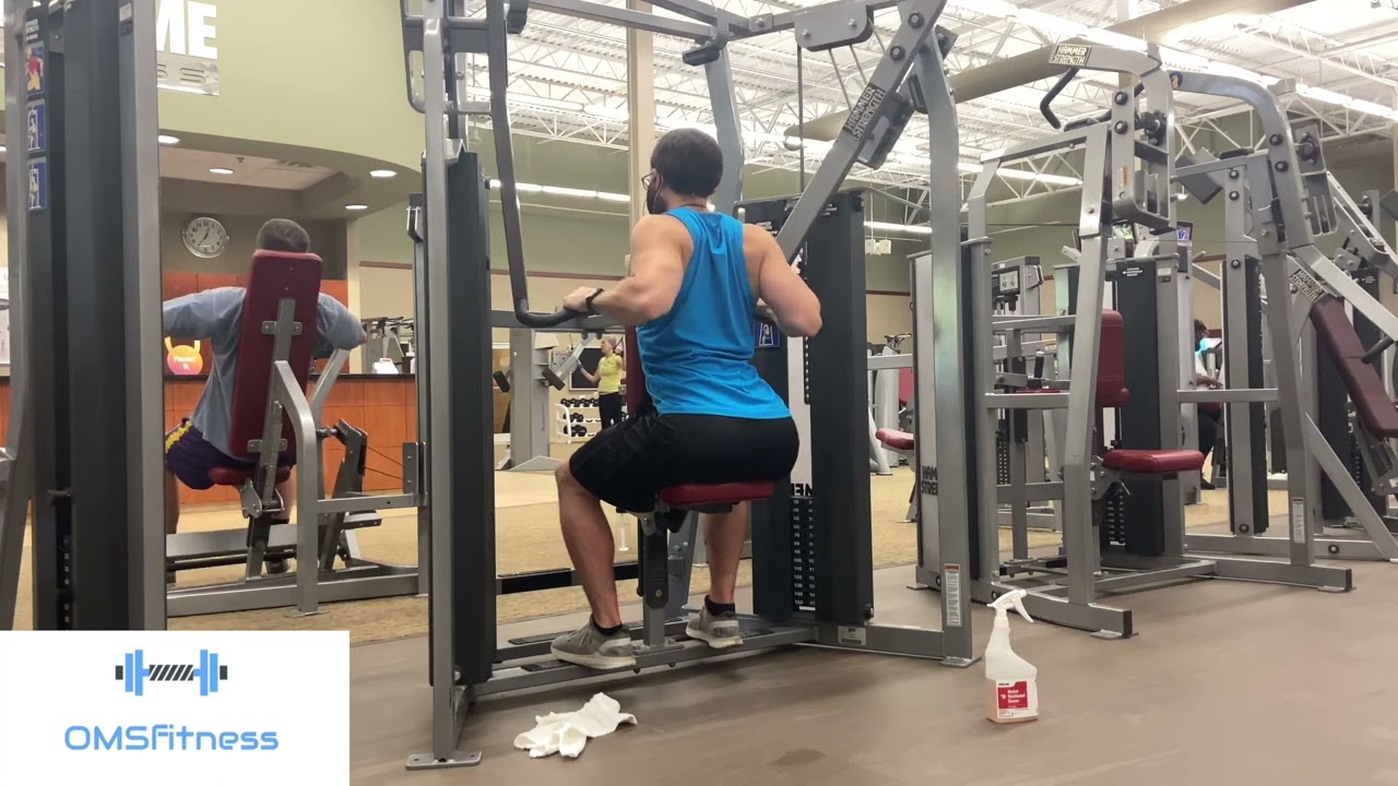 How To Do Hammer Strength ISO Lateral High Rows | OMSfitness - YouTube