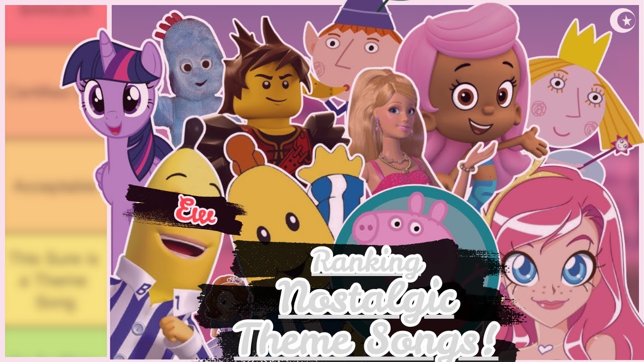 Ranking Nostalgic Theme Songs from MY Childhood! - YouTube