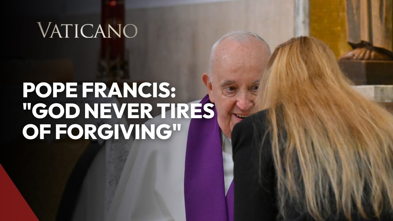Pope Francis: "God Never Tires of Forgiving" | The Holy Father Heard ...