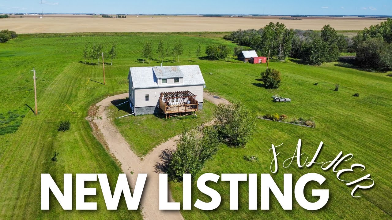 5-bed, 2-bath home on 3.46-acre lot for sale in Falher! - YouTube