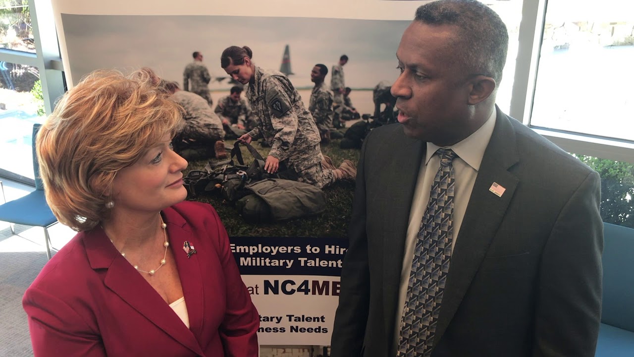 NC4ME.org - Kimberly Williams and Maj. Gen. Rodney Anderson - Military ...