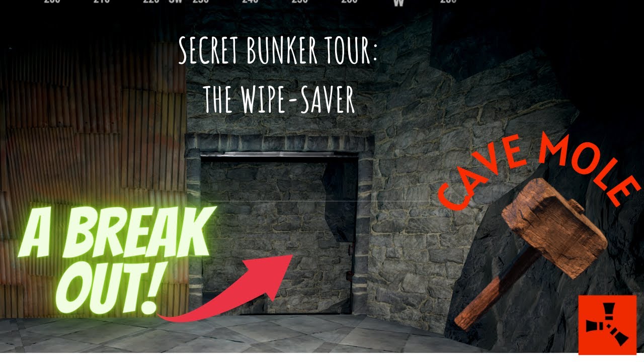 Crazy OP Secret Bunker - Rust Cave Base TOUR - 2022 Raid Protection ...