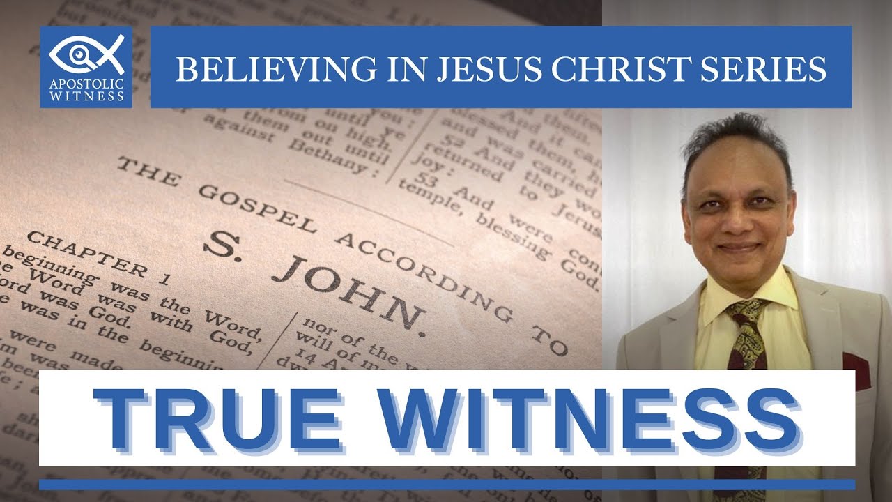 True Witness- Trevor Thomas // Believing In Jesus Christ Series - YouTube