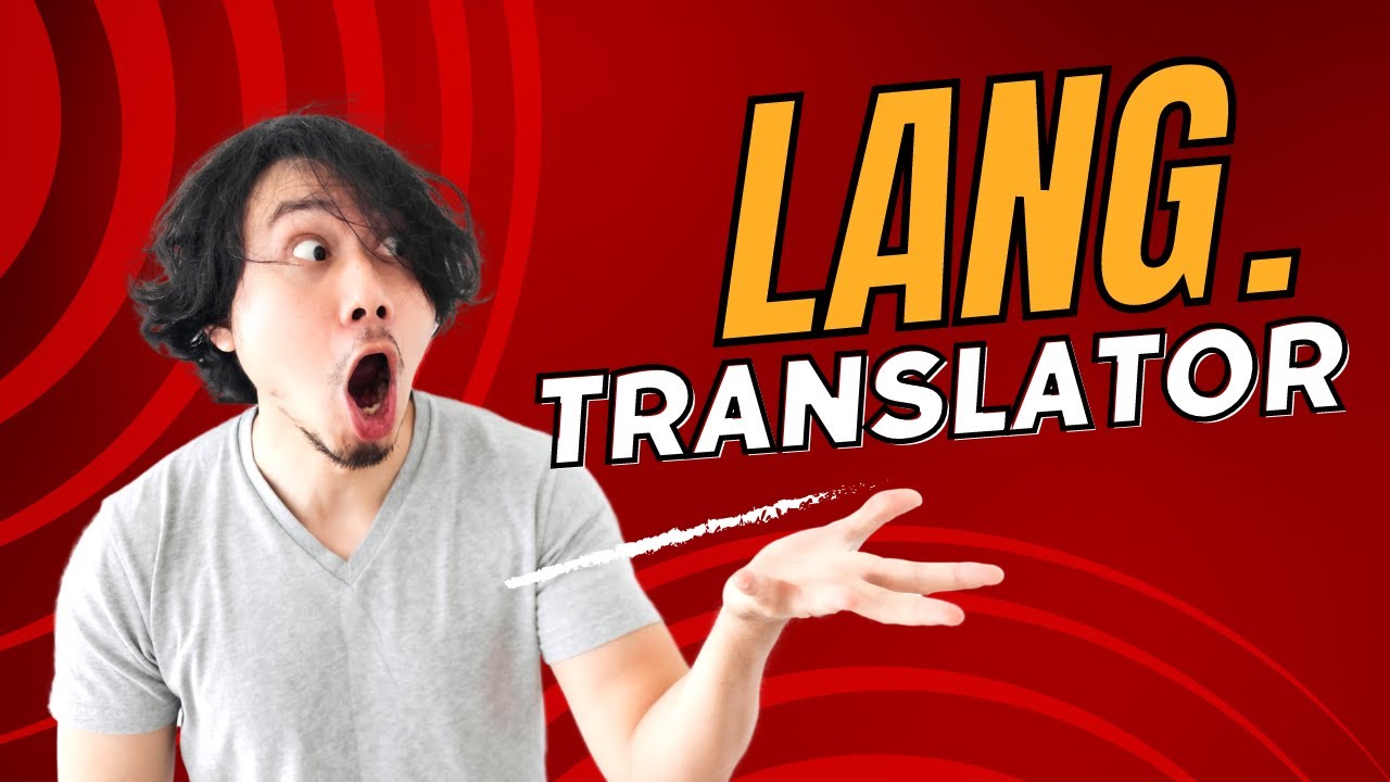 A simple smart translator desktop application using python - YouTube