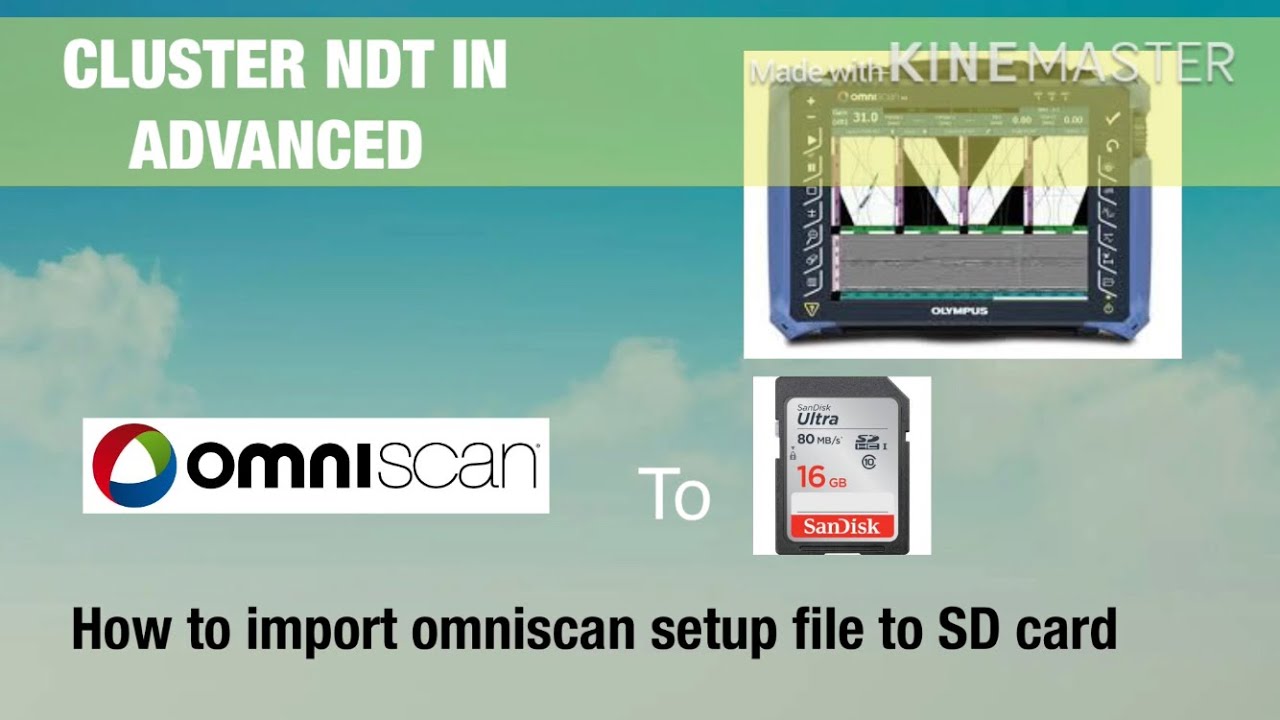 How to import omniscan setup to SD card! - YouTube