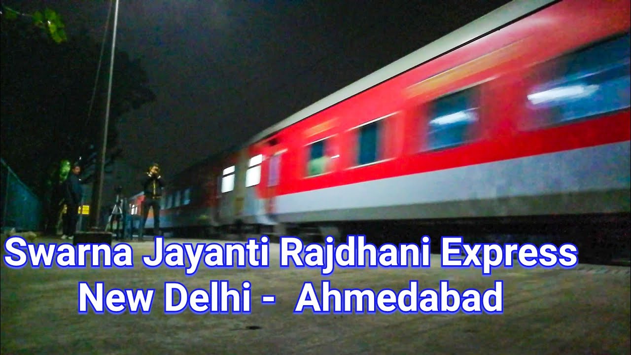 RAJDHANI with ALCo | 12958/Swarna Jayanti Rajdhani Express at Shahabad ...