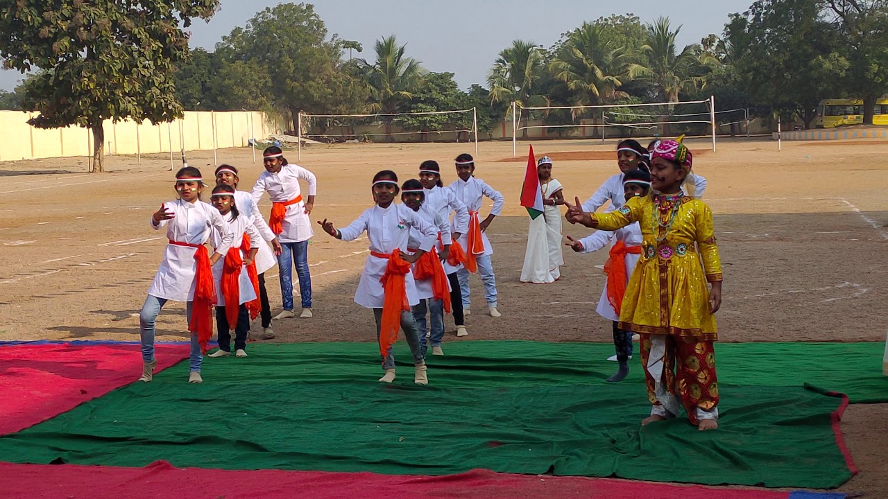 Republic Day celebrations in nsr school - YouTube