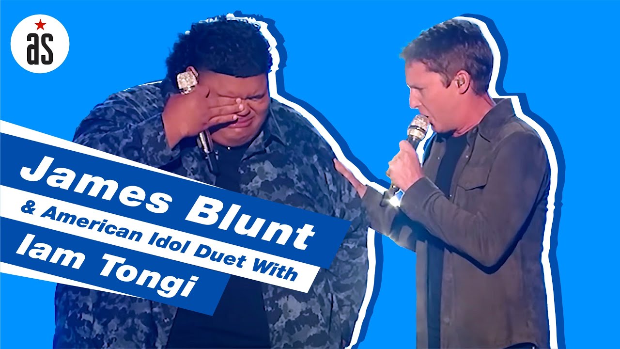James Blunt Gives Us A BTS Look At His American Idol Duet With Iam Tongi On "Monsters" # ...