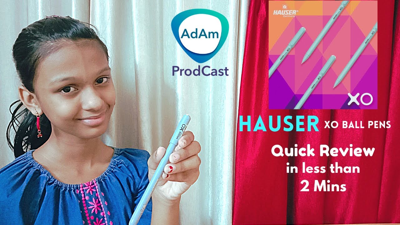 Hauser XO Ball Pen - Review in less than 2 Mins - YouTube