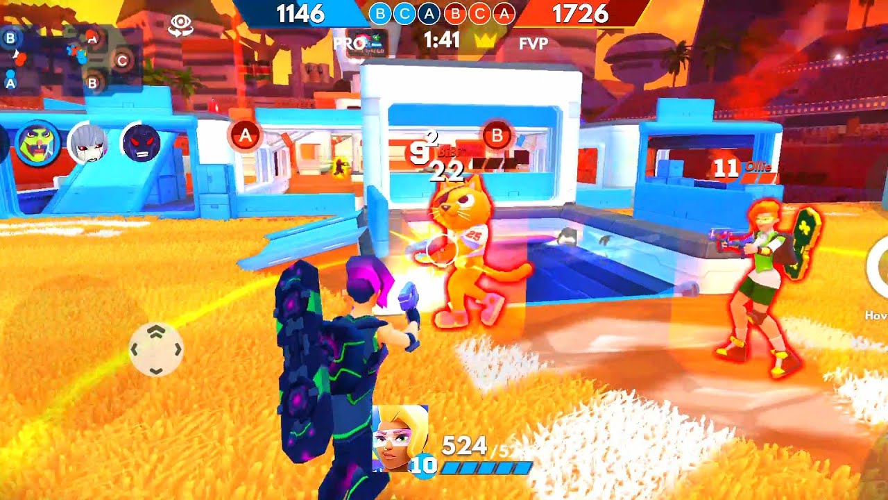 Cyber Agent ☠️ Ollie ☠️ Evil Piper 😎 Frag Pro Shooter Gameplay - YouTube