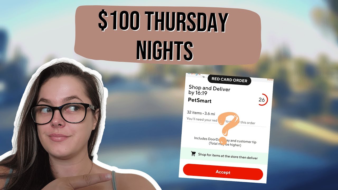 How slow are Thursday nights on Doordash and UberEATS? (Day 3) - YouTube