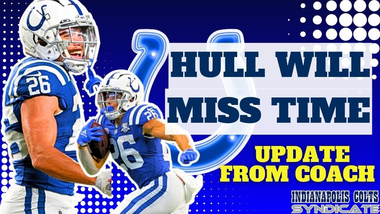 Indianapolis Colts Running Back Evan Hull will miss time with Knee ...