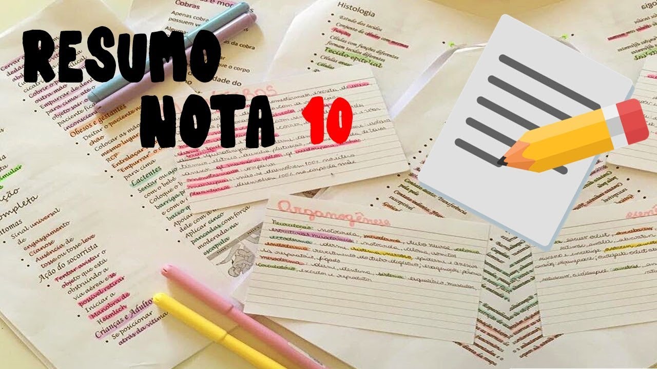 Como Fazer Um Resumo Eficiente - YouTube