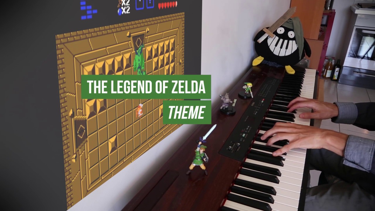 The legend of Zelda - Theme (piano cover) 🎹 - YouTube