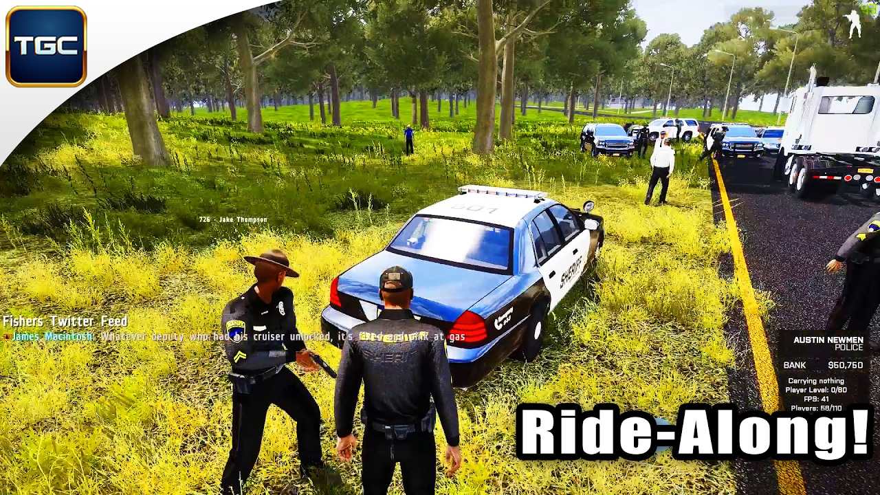 ArmA 3 Project Life | Sheriff | Ride-Along with Jake Thompson - YouTube