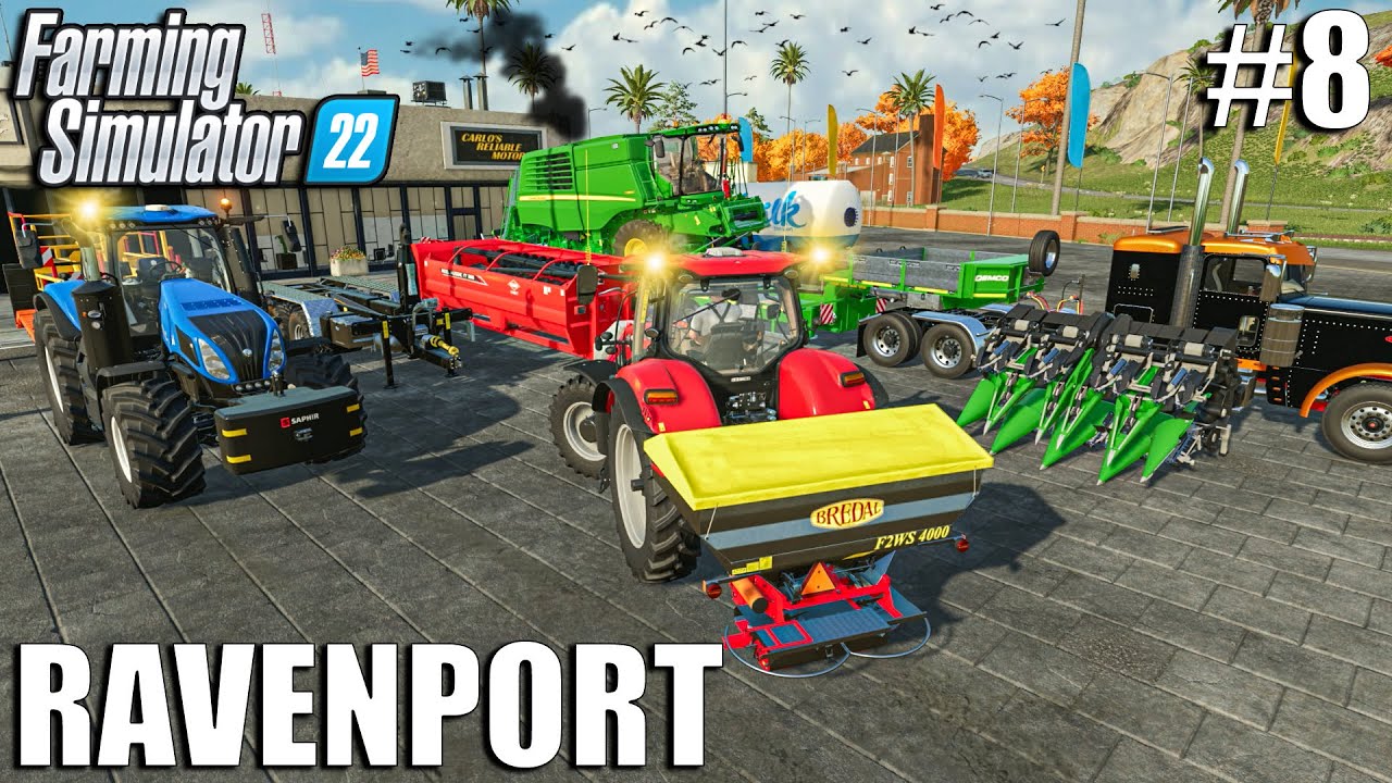Cutting Corn and Feeding Animals with New Equipment | Episode #8 ...