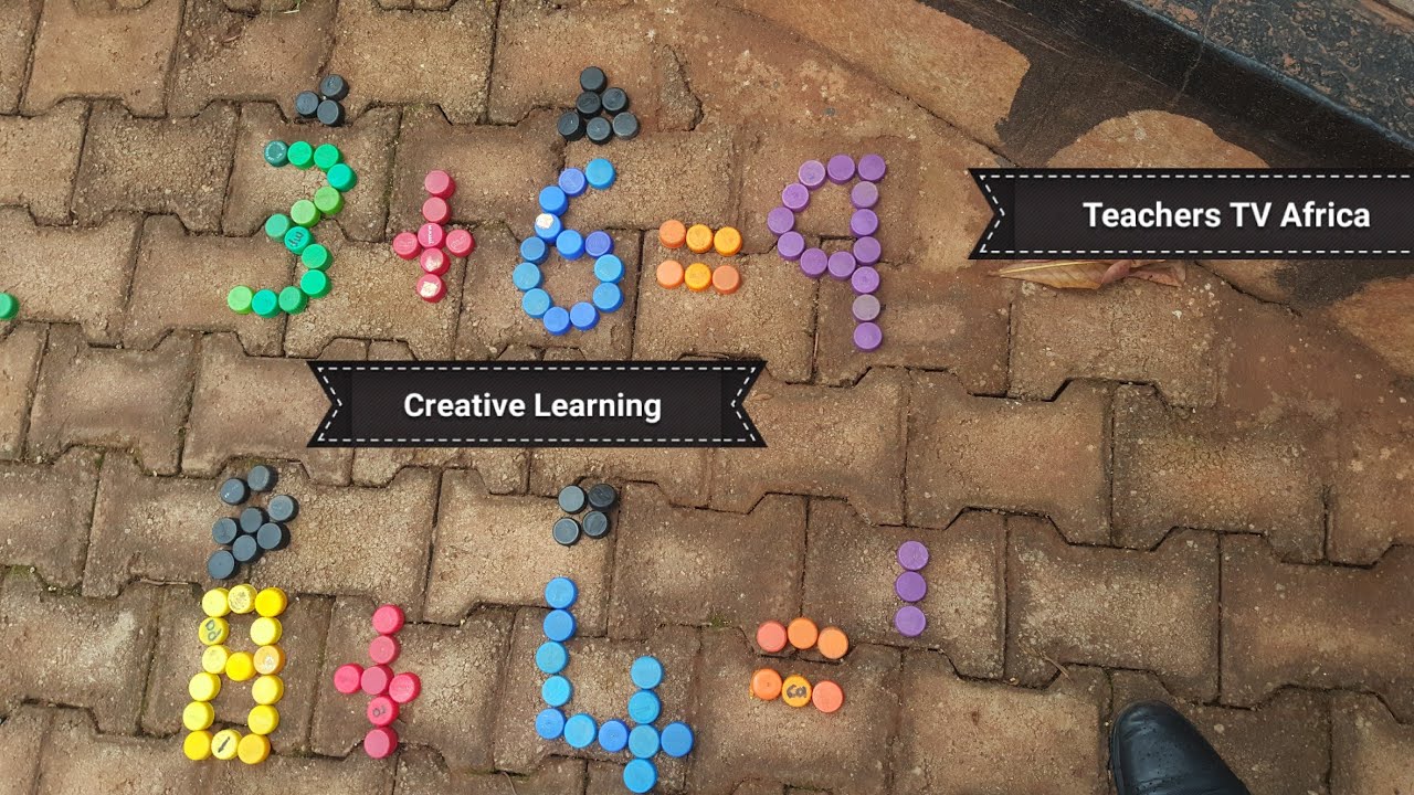 Teachers Learning Through Play using Bottle Tops | Learner Centred ...