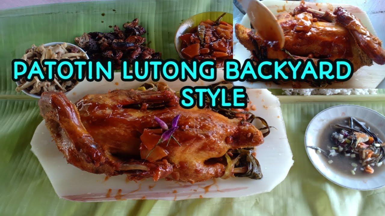 HOW TO COOK PATOTIN - YouTube