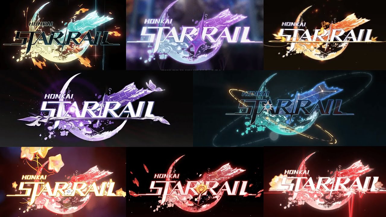 HONKAI STAR RAIL Logo Compilation (v1.0 - v3.2) - YouTube