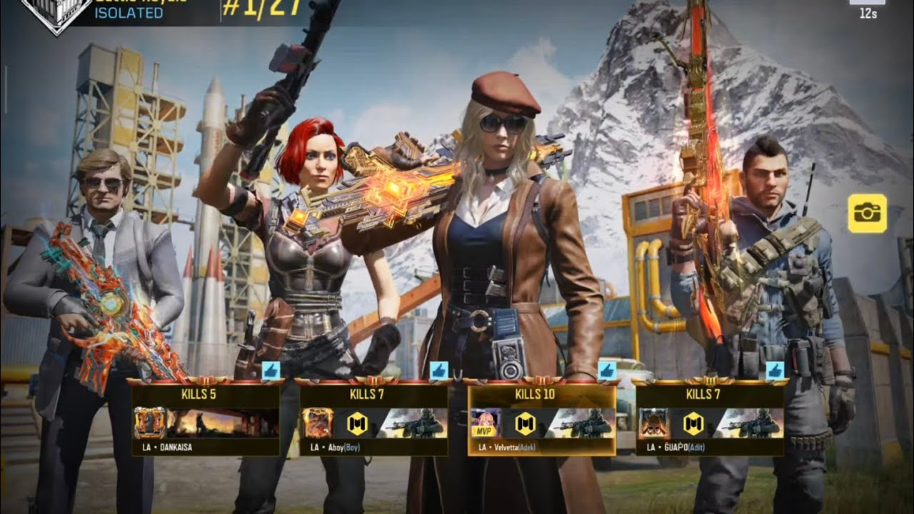 20250217, 8:48 PM, CODM BR Isolated Squad TPP @LORDASSASINclan - YouTube