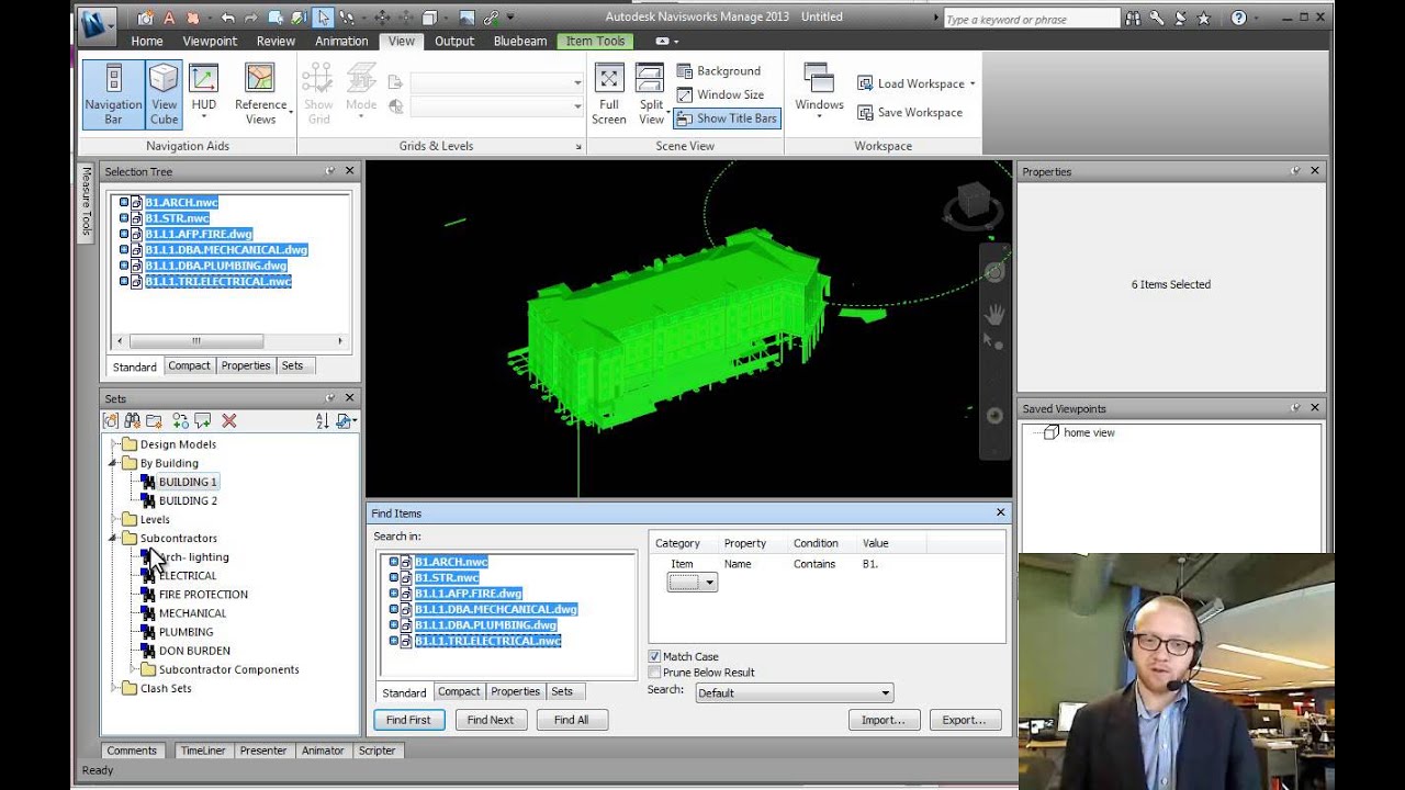 Navisworks Training- Real World Part 1 - YouTube