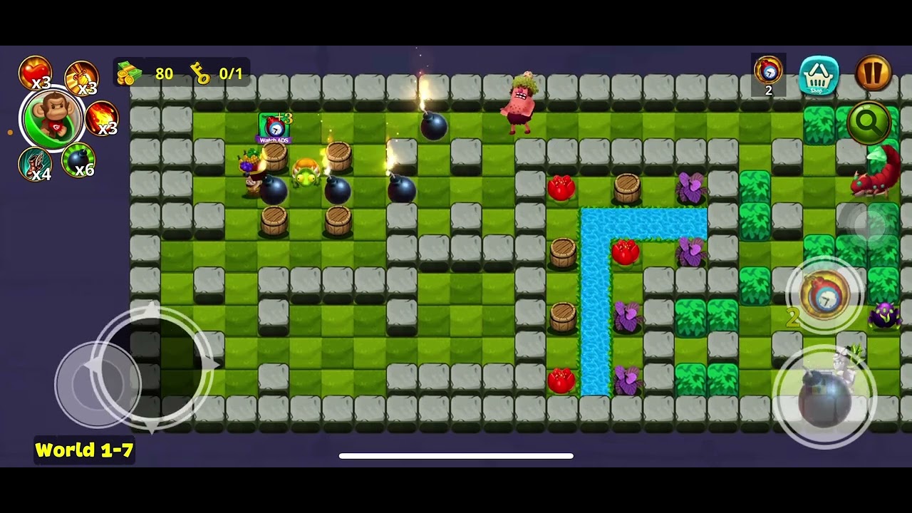 Boomberman Clasic gameplay level 7 - YouTube