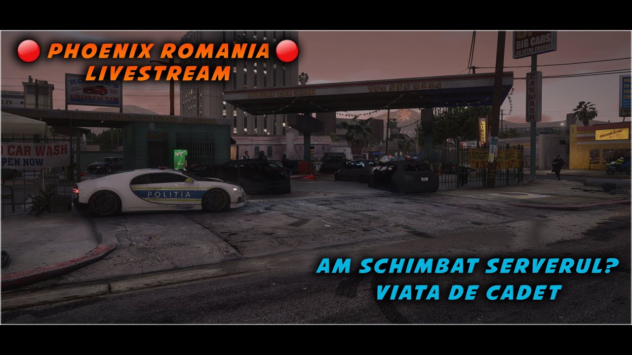 🔥 LIVE FIVEM ROMANIA | Phoenix Romania | Viața de cadet 🔥 - YouTube
