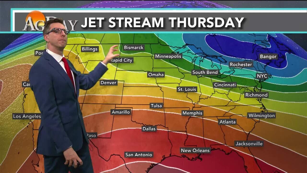 Changes in the Jet Stream This Week - YouTube