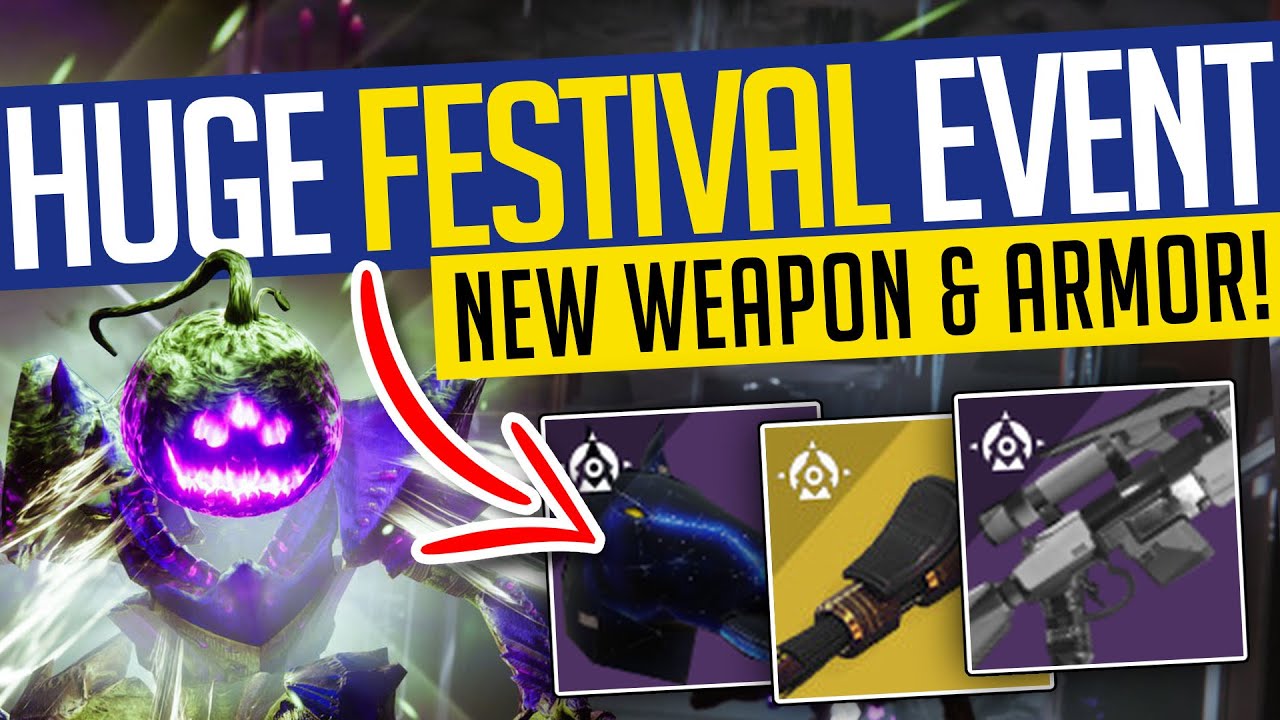 Destiny 2 | HUGE FESTIVAL UPDATE! Halloween Event, Mech Armor, Weapon ...