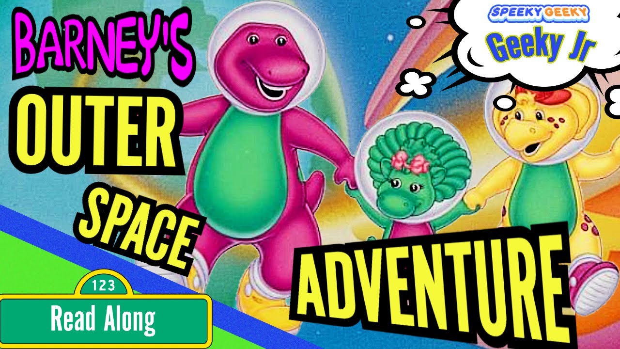BARNEY THE DINOSAUR ~ Barney's Outer Space Adventure ~ Kids favorite ...