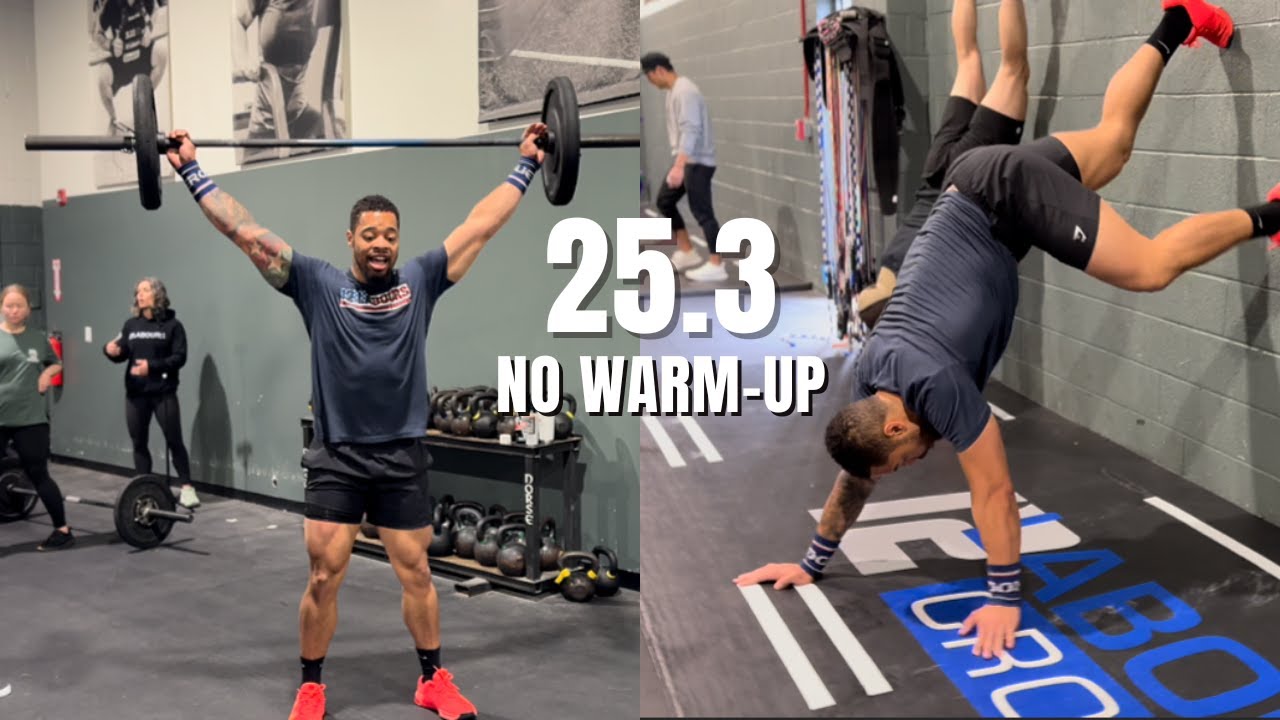 Doing Crossfit Open Workout 25.3 Without Warm-up - YouTube