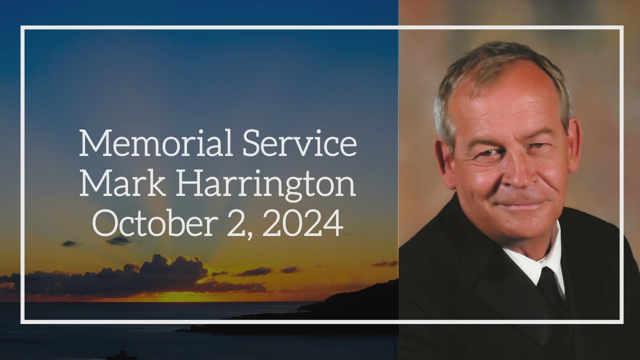 Mark Harrington Memorial Service - YouTube