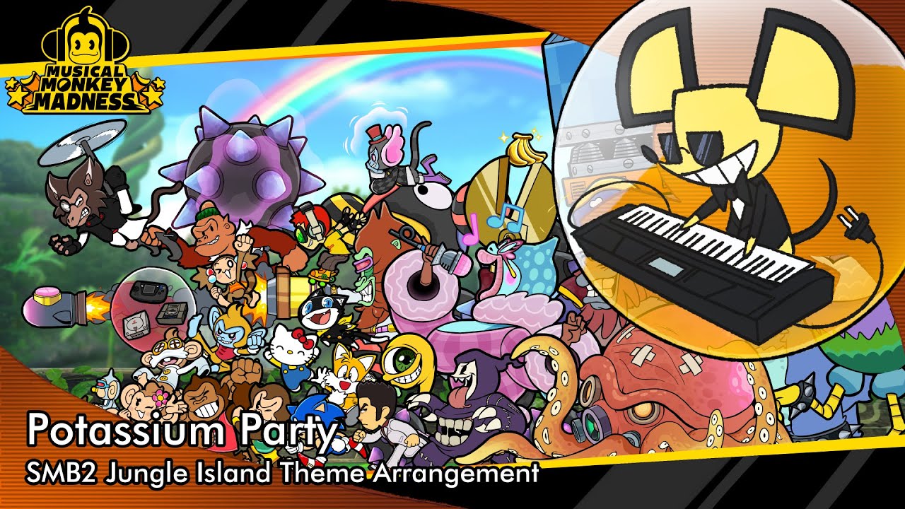 Potassium Party (SMB2 Jungle Island Theme Arrangement) - YouTube