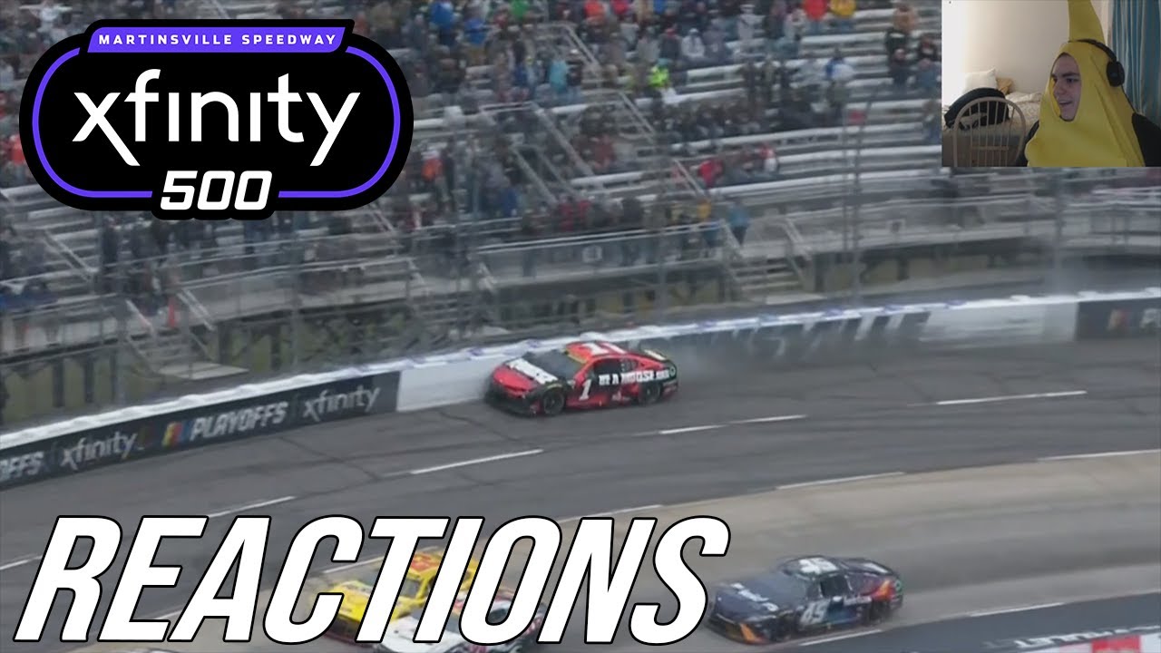 2022 Xfinity 500 Finish Reactions - YouTube