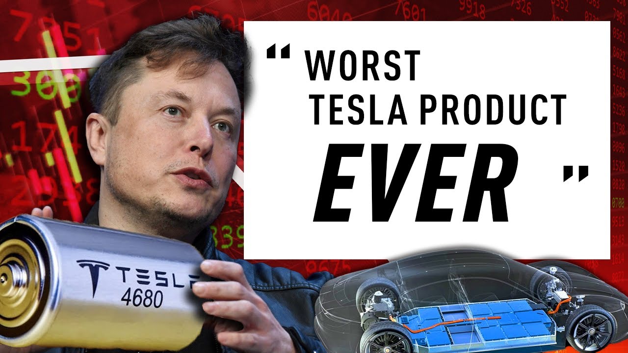 TESLA's 4680 Battery FAILURE - Drop the Company Stock Price? - YouTube