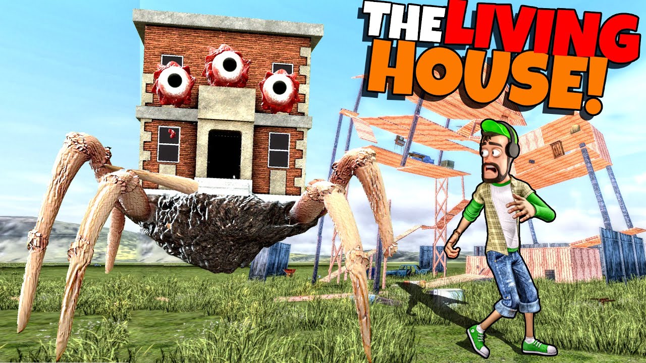 My New House Came to LIFE in Garry's Mod?! - YouTube