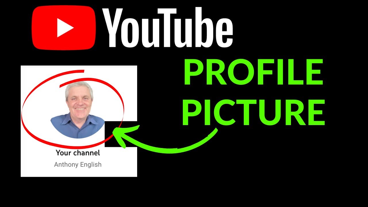 How to Change Your YouTube Channel Profile Picture on Desktop - YouTube