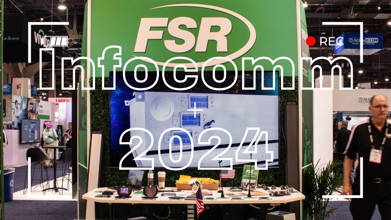 Infocomm 2024 Booth Build | FSR Inc. - YouTube