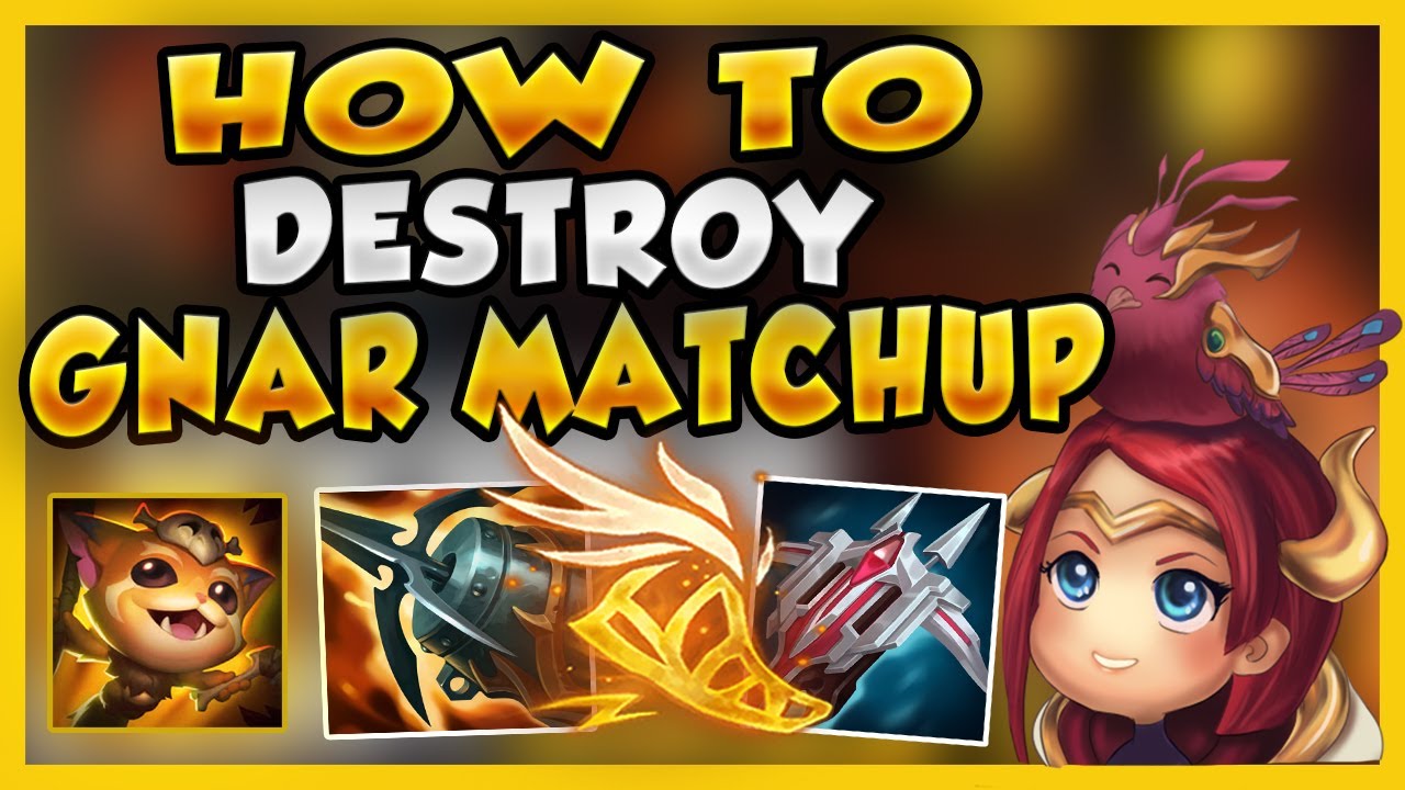 THIS IS HOW TO DESTROY *ANY* GNAR MATCHUP TOP! (INSANE CARRY) - League ...