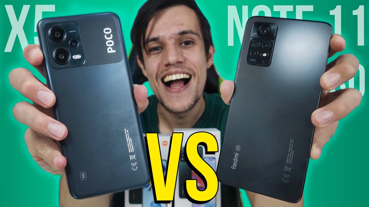 POCO X5 5G vs REDMI NOTE 11 PRO 5G !! qual CELULAR é MELHOR? - YouTube